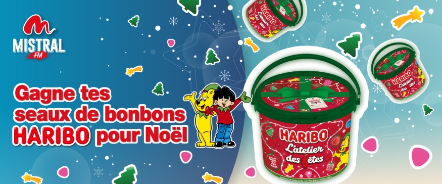 Mistral FM vous offre vos bonbons de Noël avec Haribo - Mistral FM ...